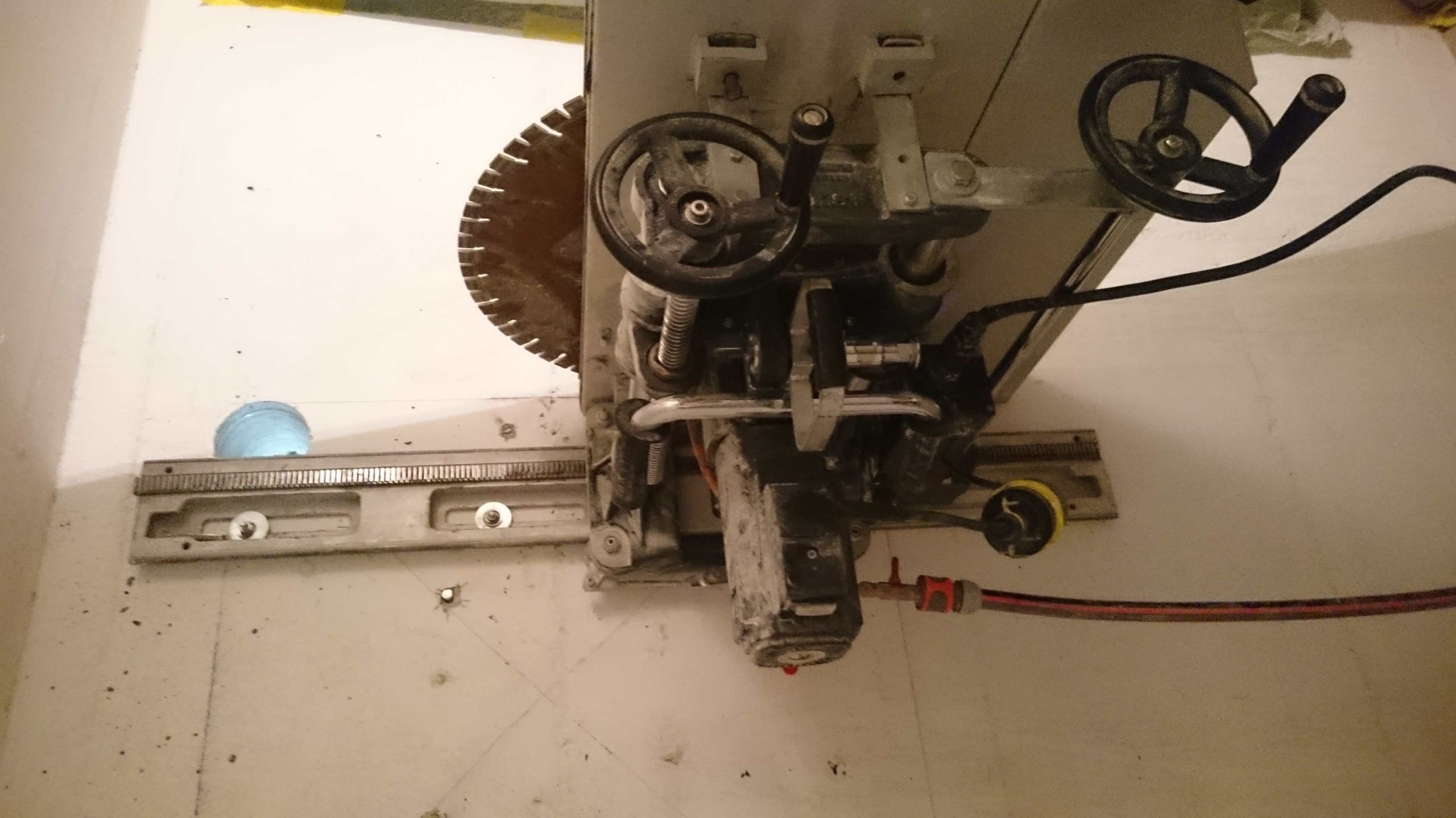 KSF CF40 | Concrete wall saw / wall cutter - cutting depth 400 mm - KSF ...